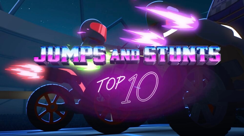 Animation LEGO City ‘Top 10 Jumps And Stunts'